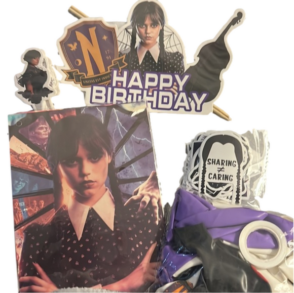 Addams Family | Party Supplies | Wednesday Birthday Party Supplies The ...
